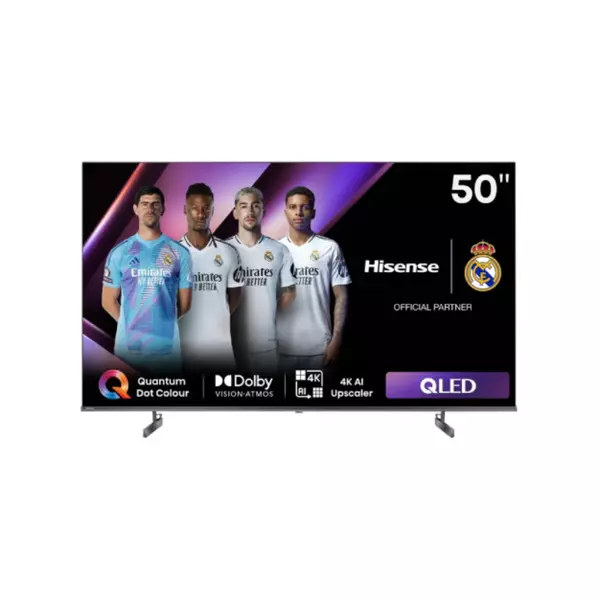 Hisense 50″ QLED UHD 4K Smart TV with Dolby Vision & Atmos, 4K AI ...