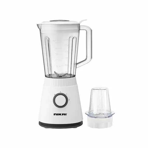 Nikai Blender 1.5l with Dry Grinder 600w Jar With Feeder Cap Stainless ...