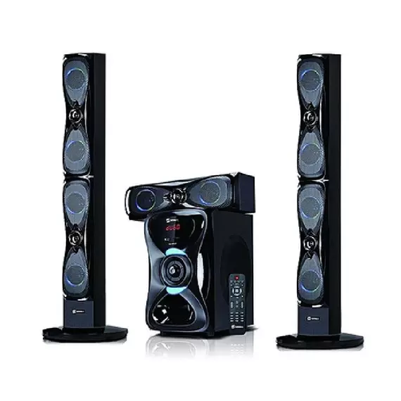 Sayona Sound System 3.1ch 18000W with PMPO Subwoofer & 3 Speakers ...